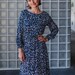 Shirred Dress Sewing Pattern, Blouse Sewing Pattern, Shirt Sewing ...