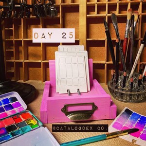 Watercolor Swatch Cards - Color Mixes - Art Supply Dex / Rolodex ...