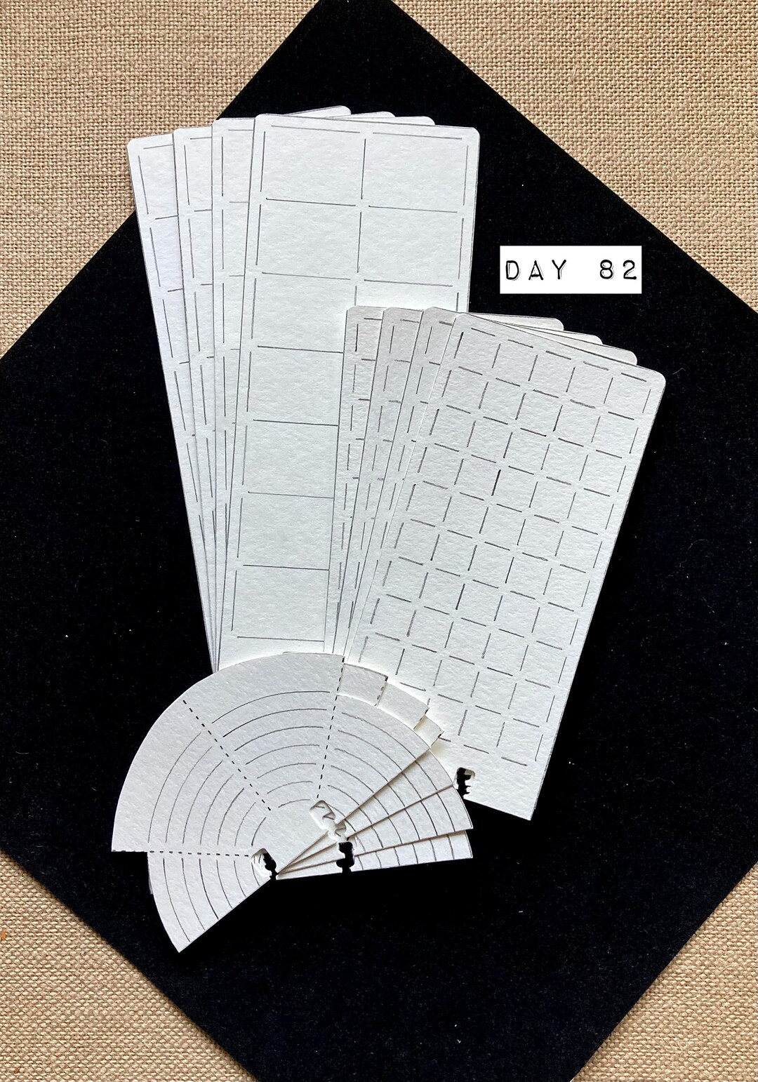 Watercolor Swatch Cards - Day 82 - Art Supply Dex / Rolodex / Memorydex ...