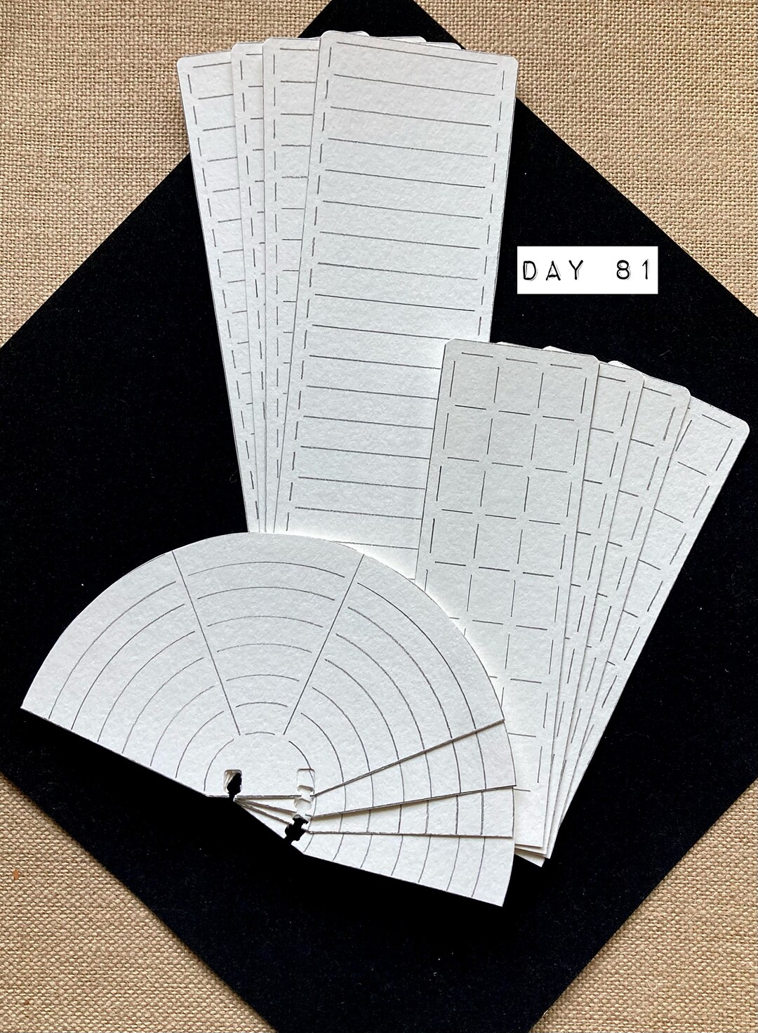 Watercolor Swatch Cards - Day81 - Art Supply Dex / Rolodex / Memorydex ...