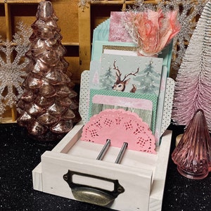 Limited Release* Frost White Catalogdex / Wood Rolodex / Memorydex ...