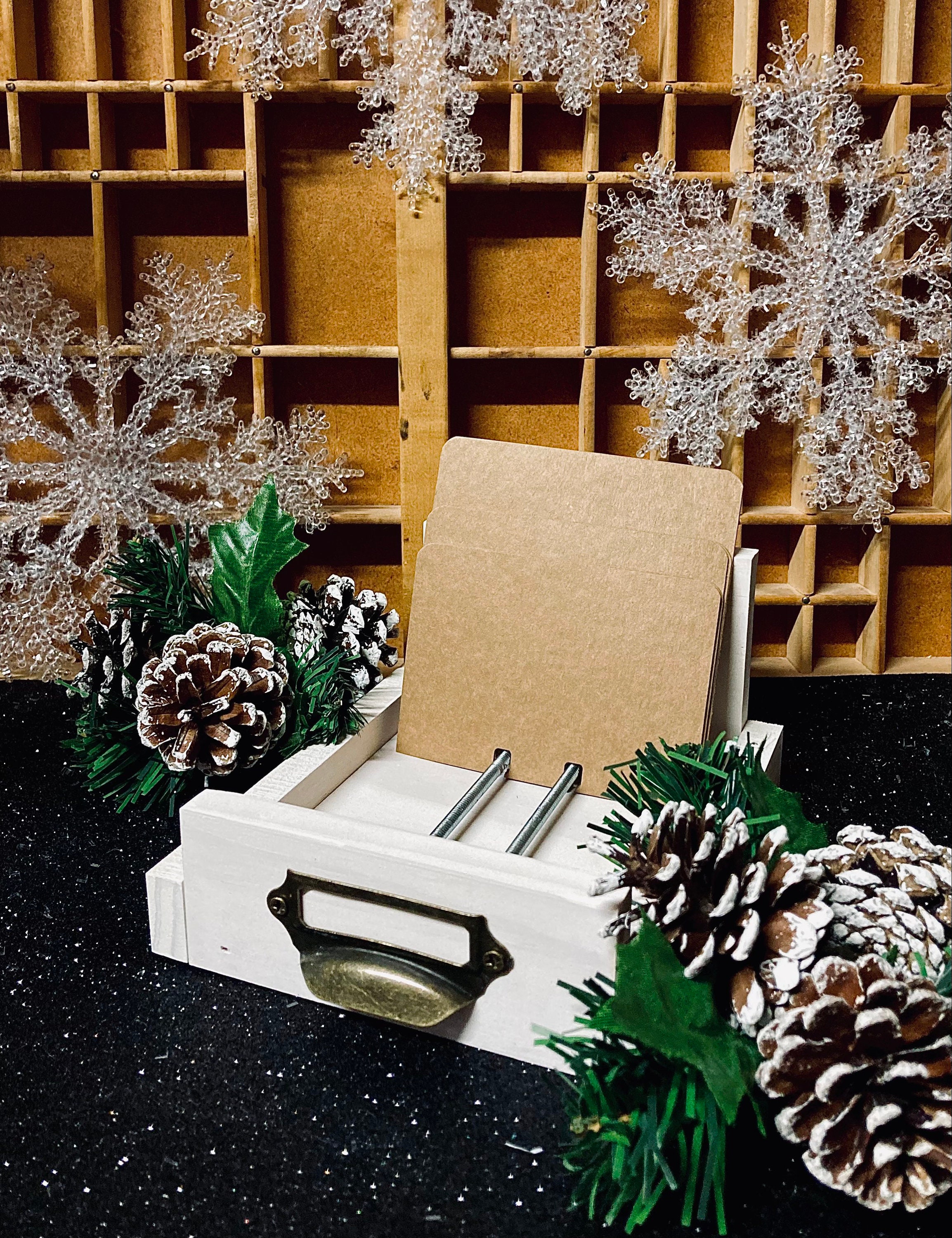 Limited Release* Frost White Catalogdex / Wood Rolodex / Memorydex ...