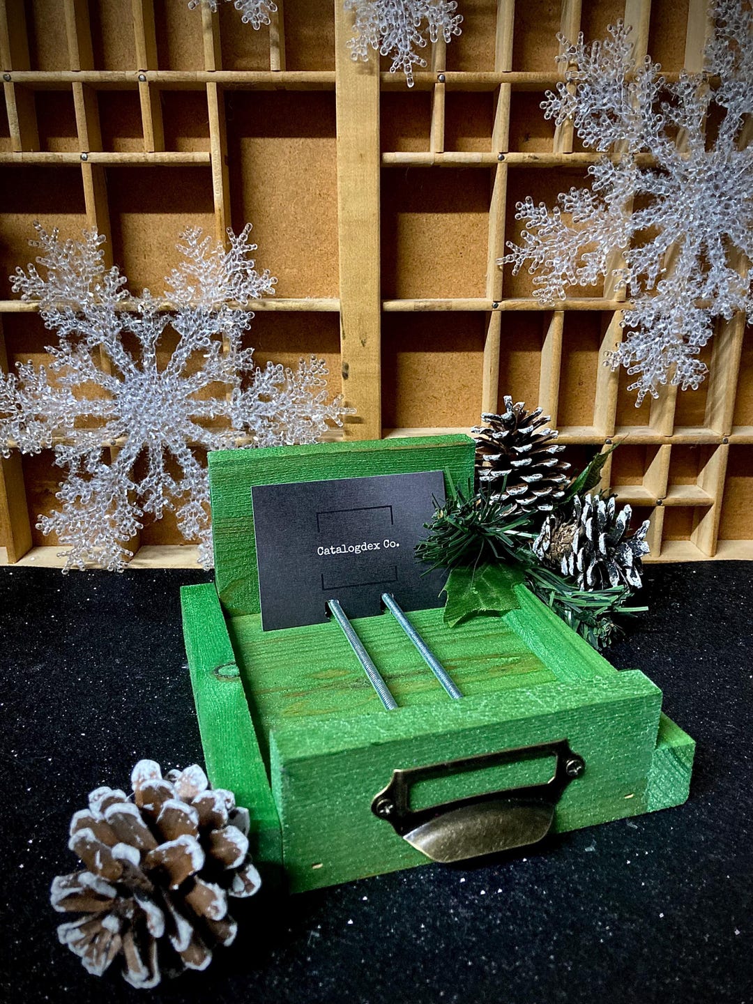 Mistletoe Green*limited Edition Christmas Catalogdex Box, , Rolodex ...