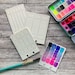 Watercolor Swatch Cards - Color Mixes - Art Supply Dex / Rolodex ...