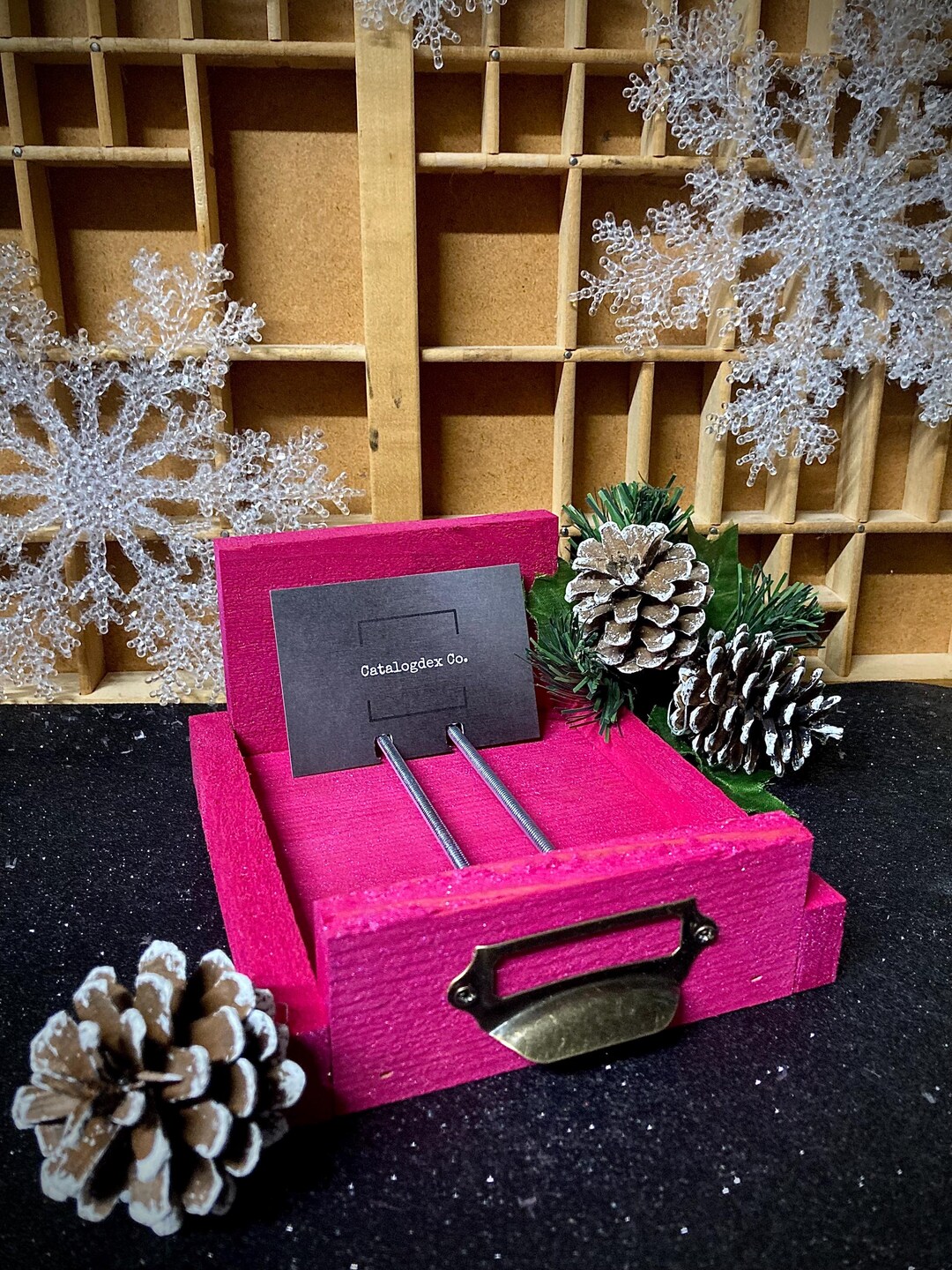Gumdrop Pink *limited Edition Christmas Catalogdex Box, , Rolodex ...