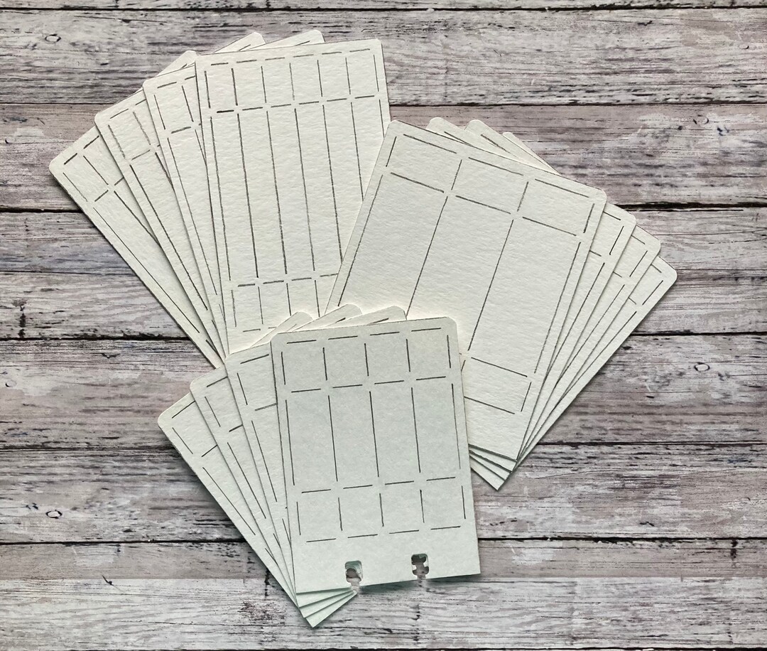 Watercolor Swatch Cards - Color Mixes - Art Supply Dex / Rolodex ...