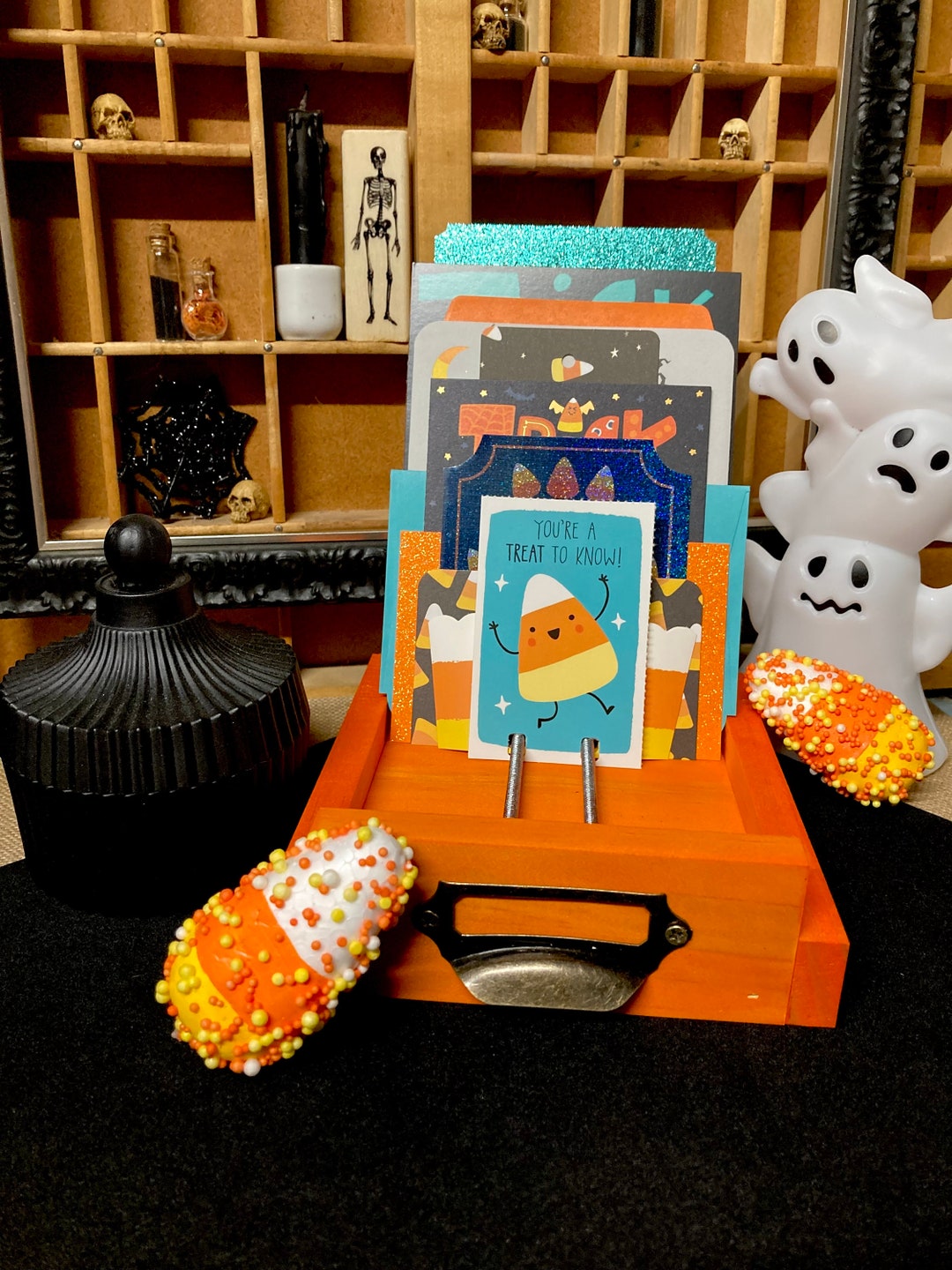 Halloween Candy Corn Mix Catalogdex Card Set Rolodex Cards Memorydex ...