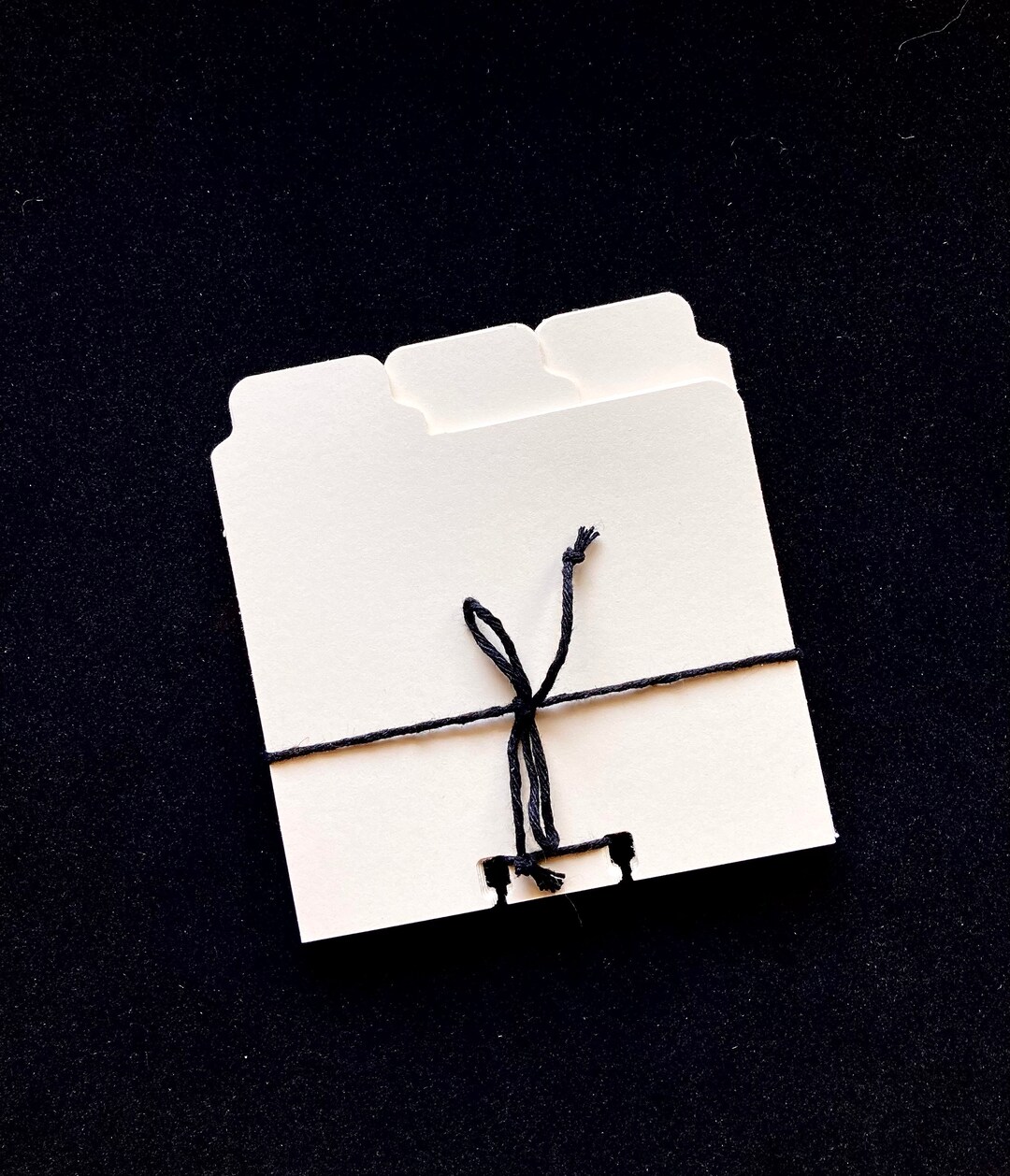 Ivory Cream Rolodex Dividers - 260gsm Cardstock Rolodex / Memory Dex ...