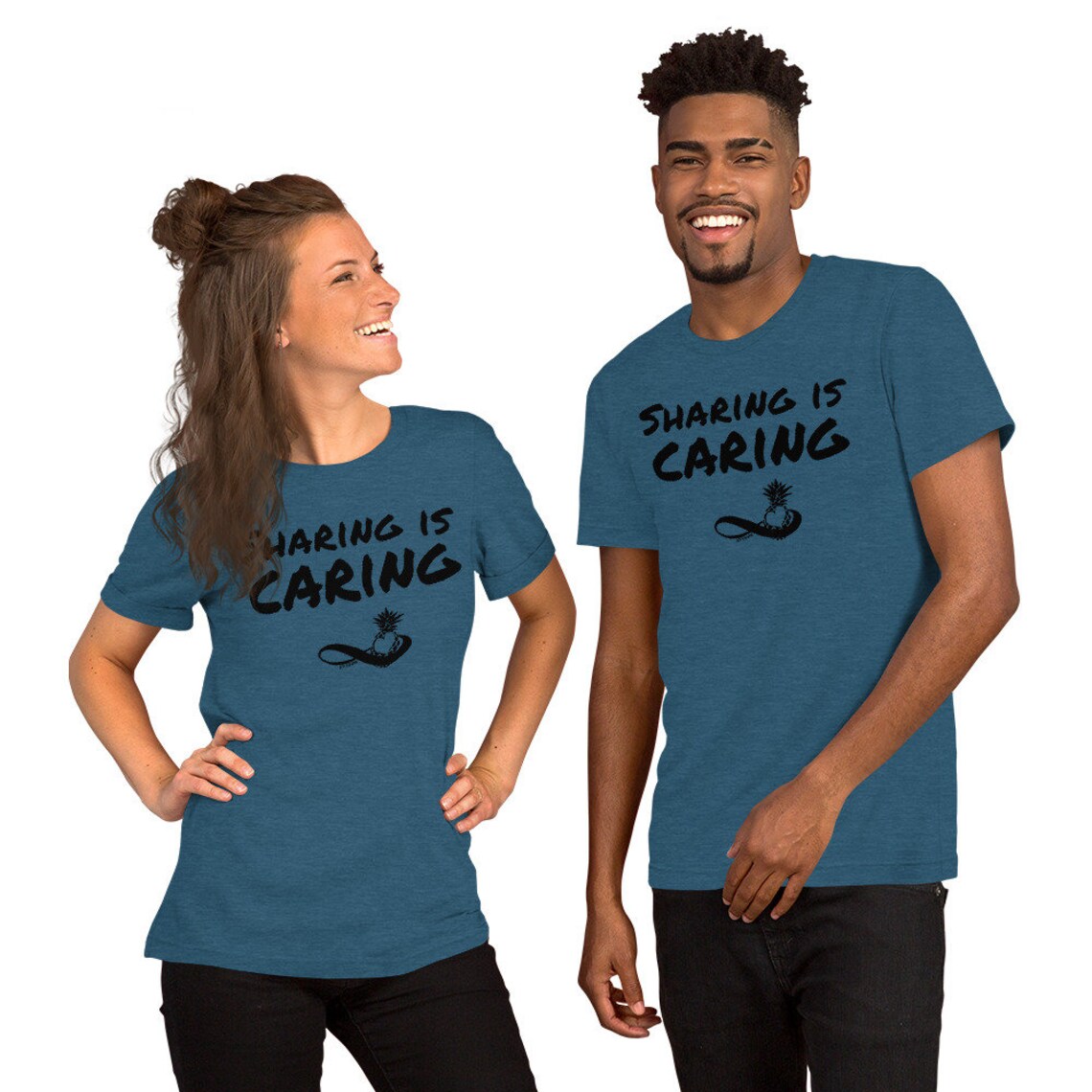 Sharing is Caring Short-sleeve Unisex T-shirt - Etsy