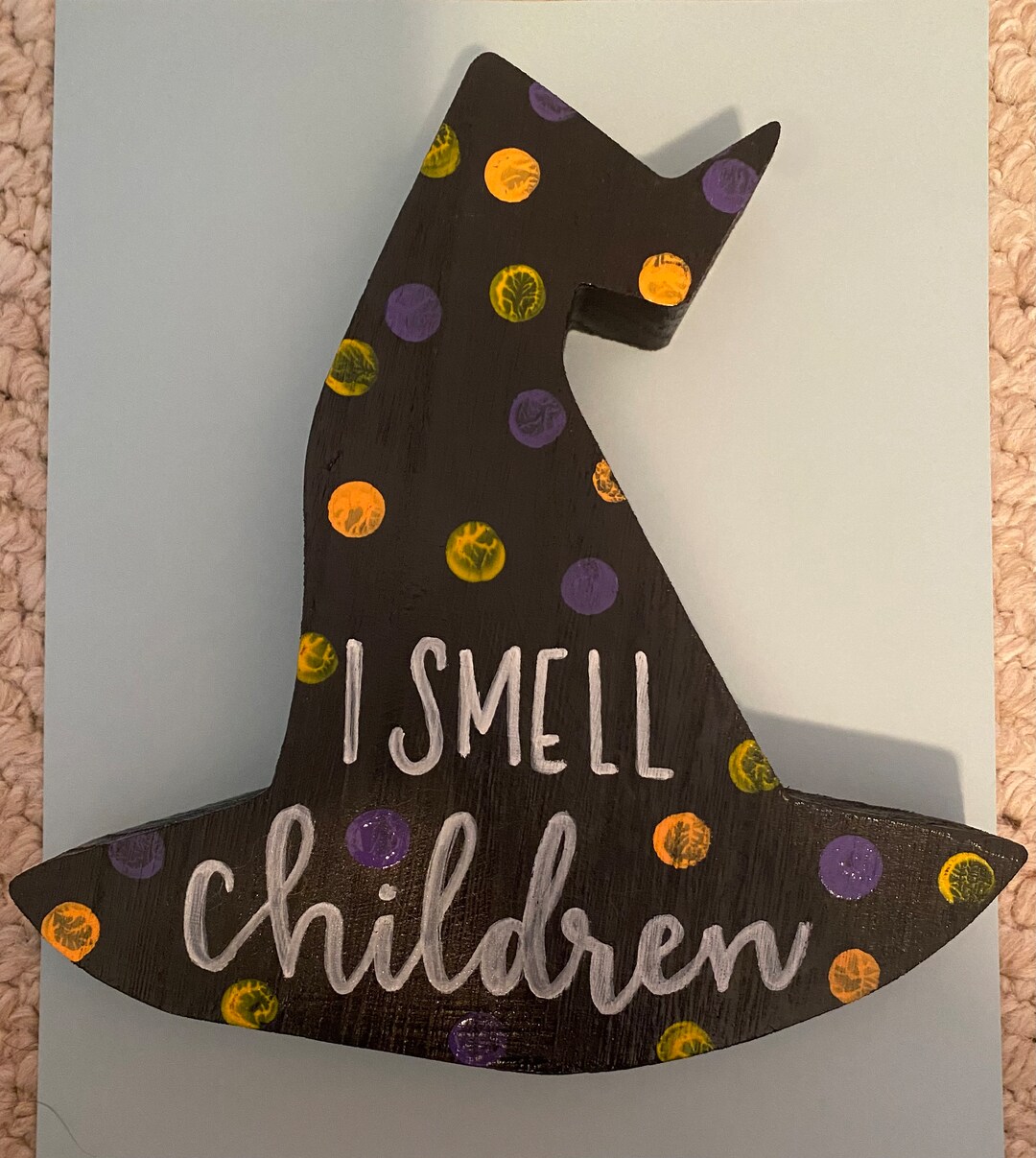 Hocus Pocus Witch Hat Sign - Etsy