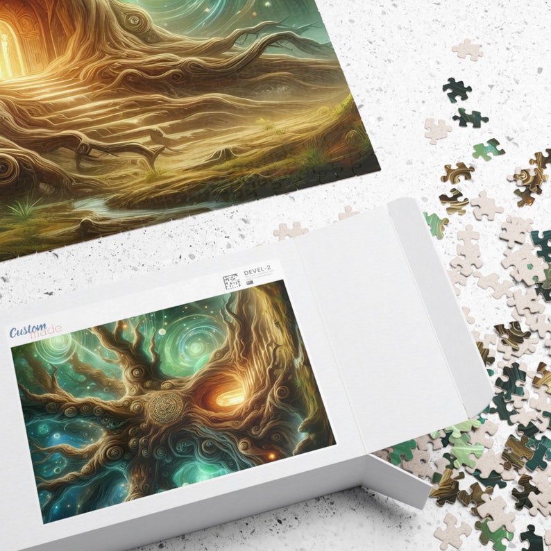 Whimsical Tree Jigsaw Puzzle-puzzle for Adults-art Puzzle-1000 Piece ...