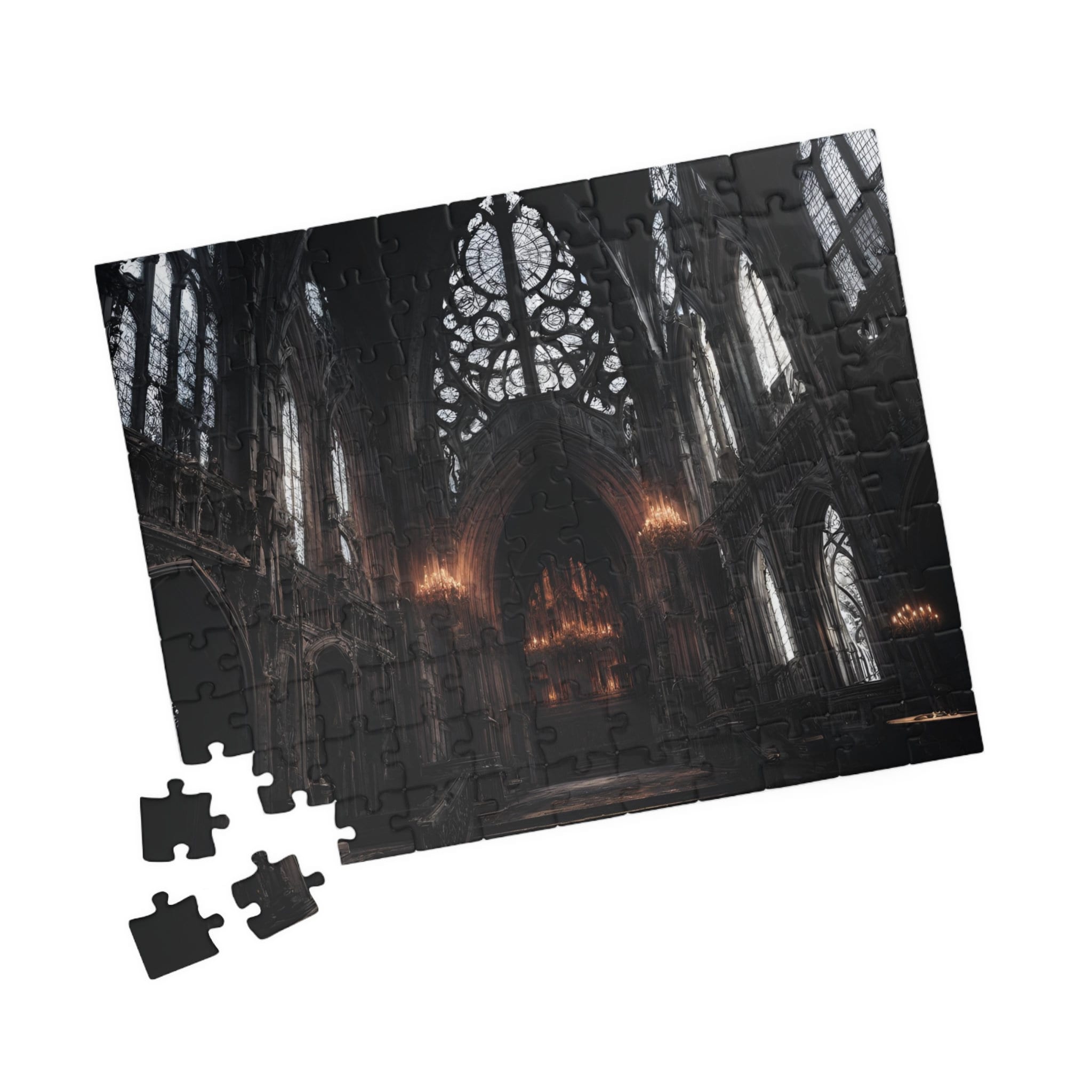 Gothic Haunting Ethereal Jigsaw Puzzle Art Puzzle Mysterious Puzzle