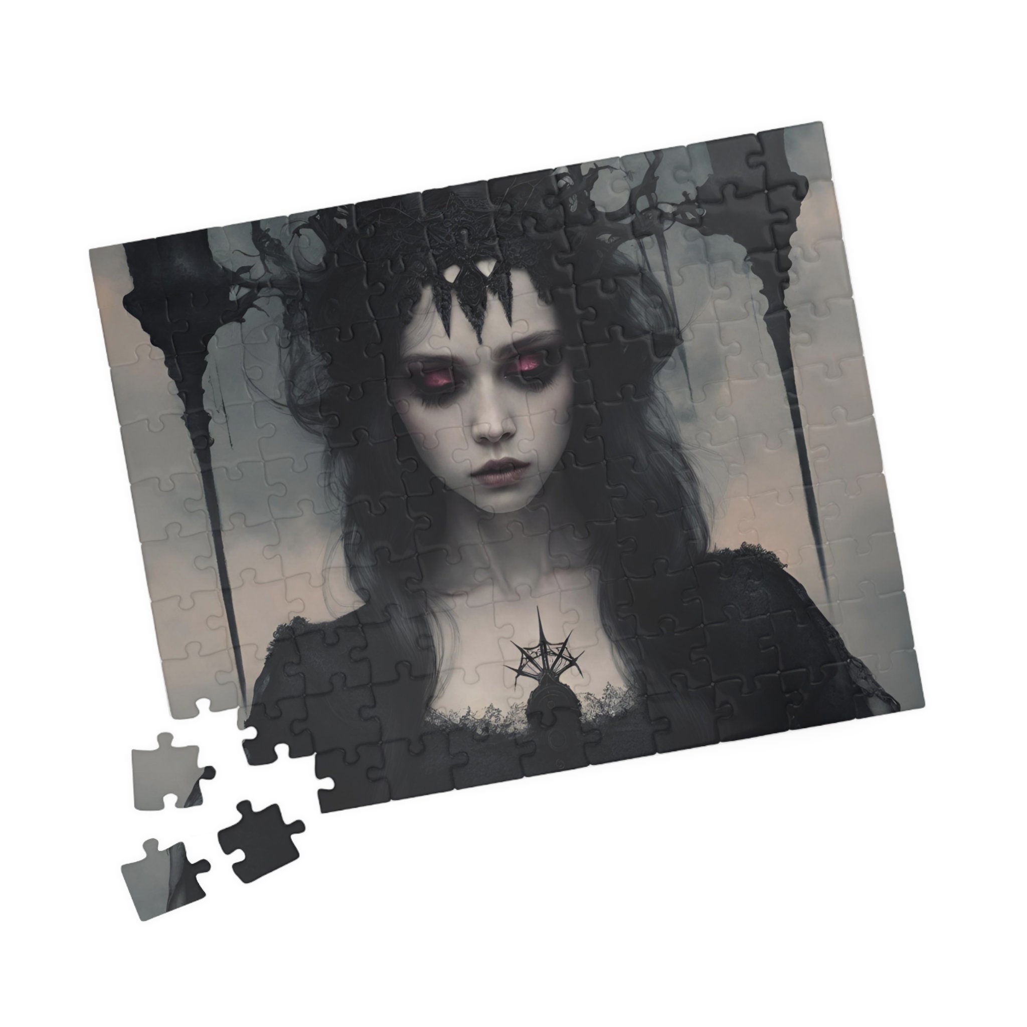Gothic Ethereal Haunting Jigsaw Puzzle, Mysterious Puzzle, Esoteric ...