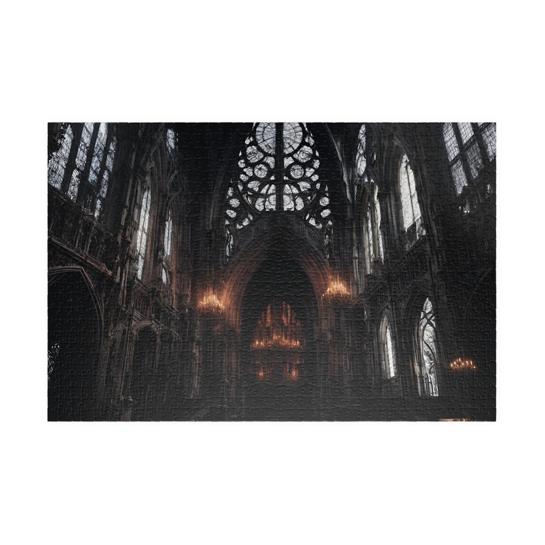 Gothic Haunting Ethereal Jigsaw Puzzle, Art Puzzle, Mysterious Puzzle ...