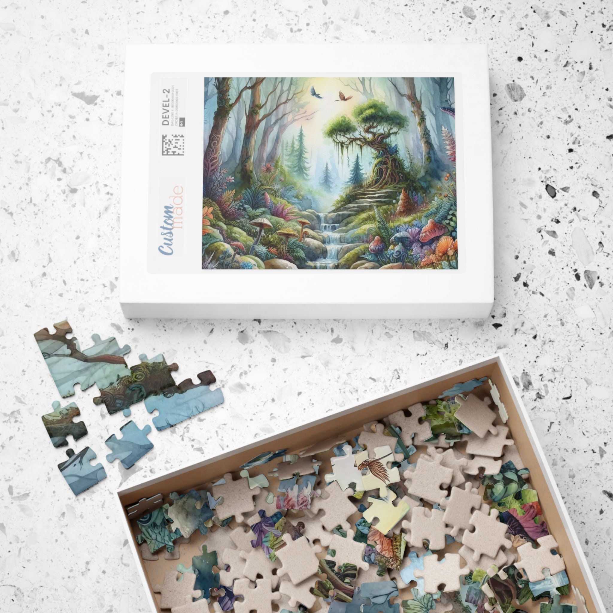 Enchanted Forest Jigsaw Puzzle,1000 Piece Puzzle,adult Puzzle,nature ...