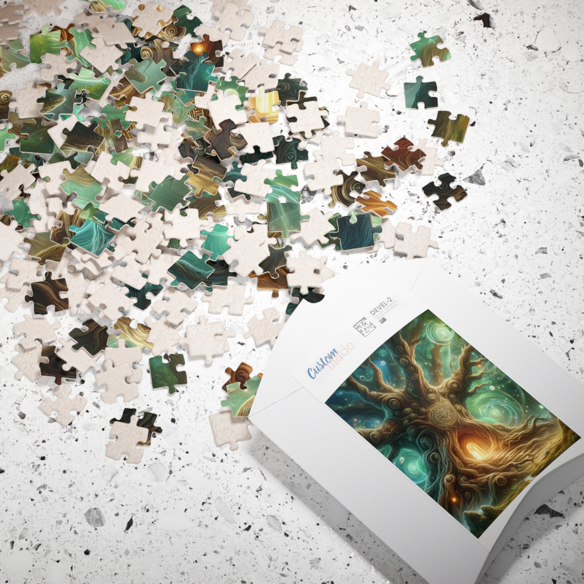 Whimsical Tree Jigsaw Puzzle-puzzle for Adults-art Puzzle-1000 Piece ...