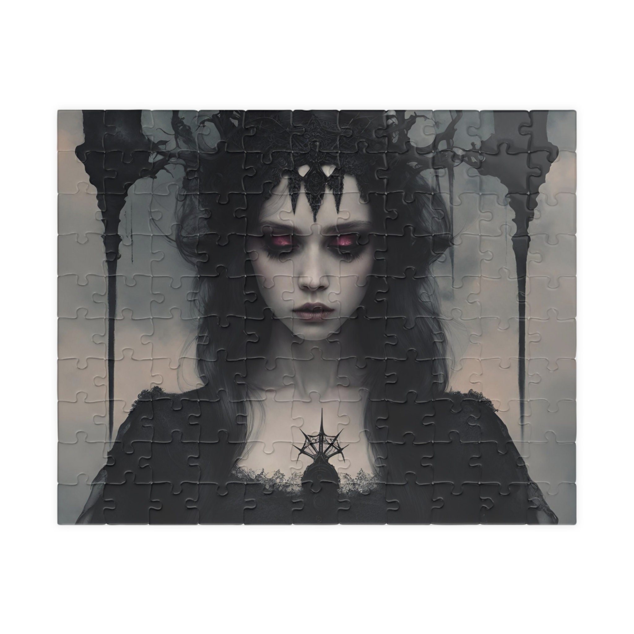 Gothic Ethereal Haunting Jigsaw Puzzle, Mysterious Puzzle, Esoteric ...
