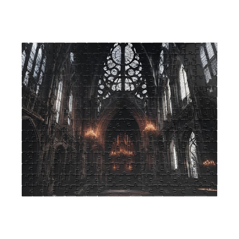 Gothic Haunting Ethereal Jigsaw Puzzle Art Puzzle Mysterious Puzzle