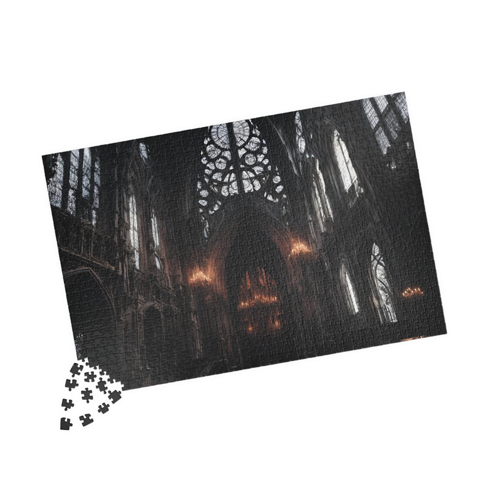 Gothic Haunting Ethereal Jigsaw Puzzle Art Puzzle Mysterious Puzzle