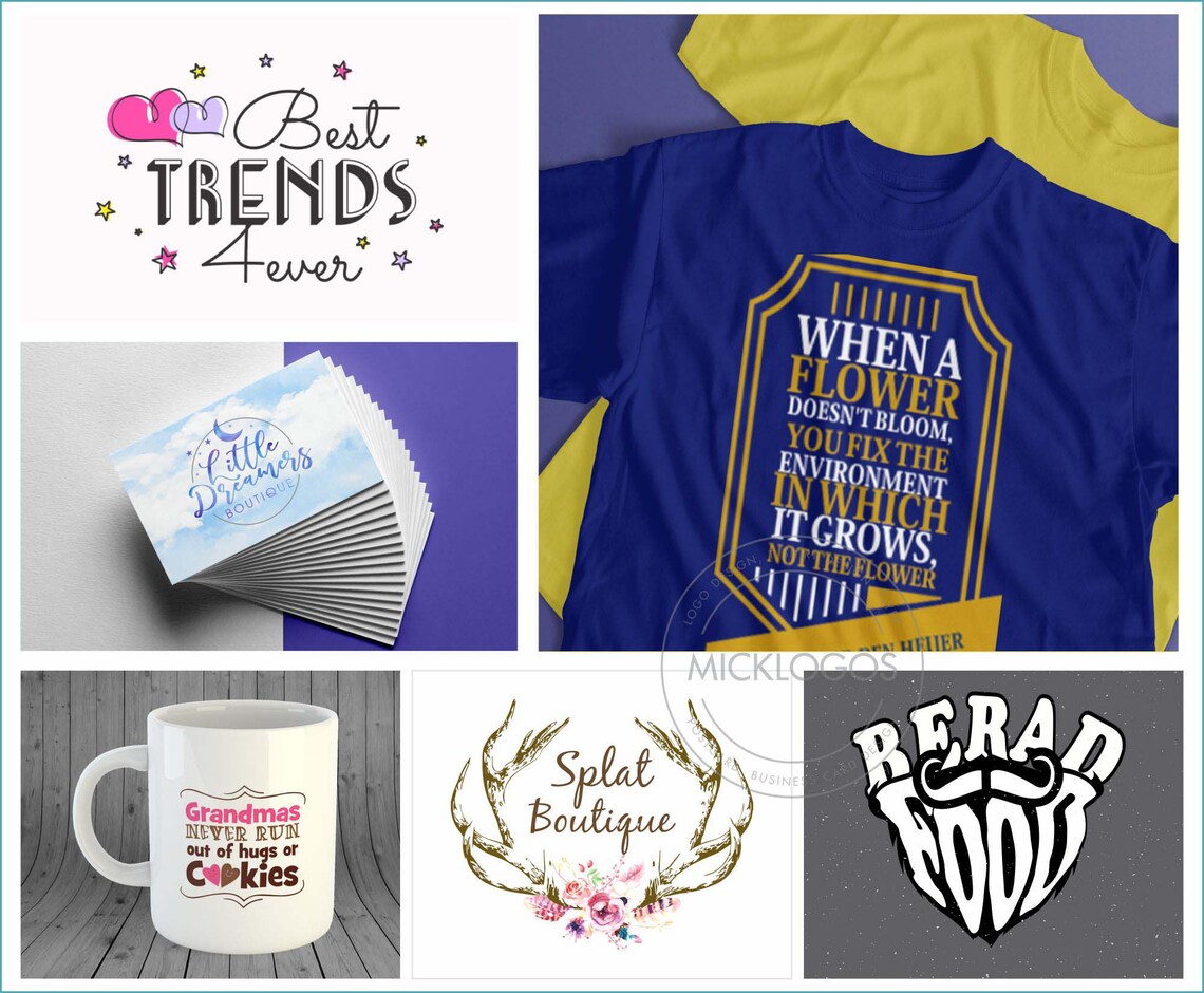 Custom Branding Package Logo Design Branding Kit Custom | Etsy