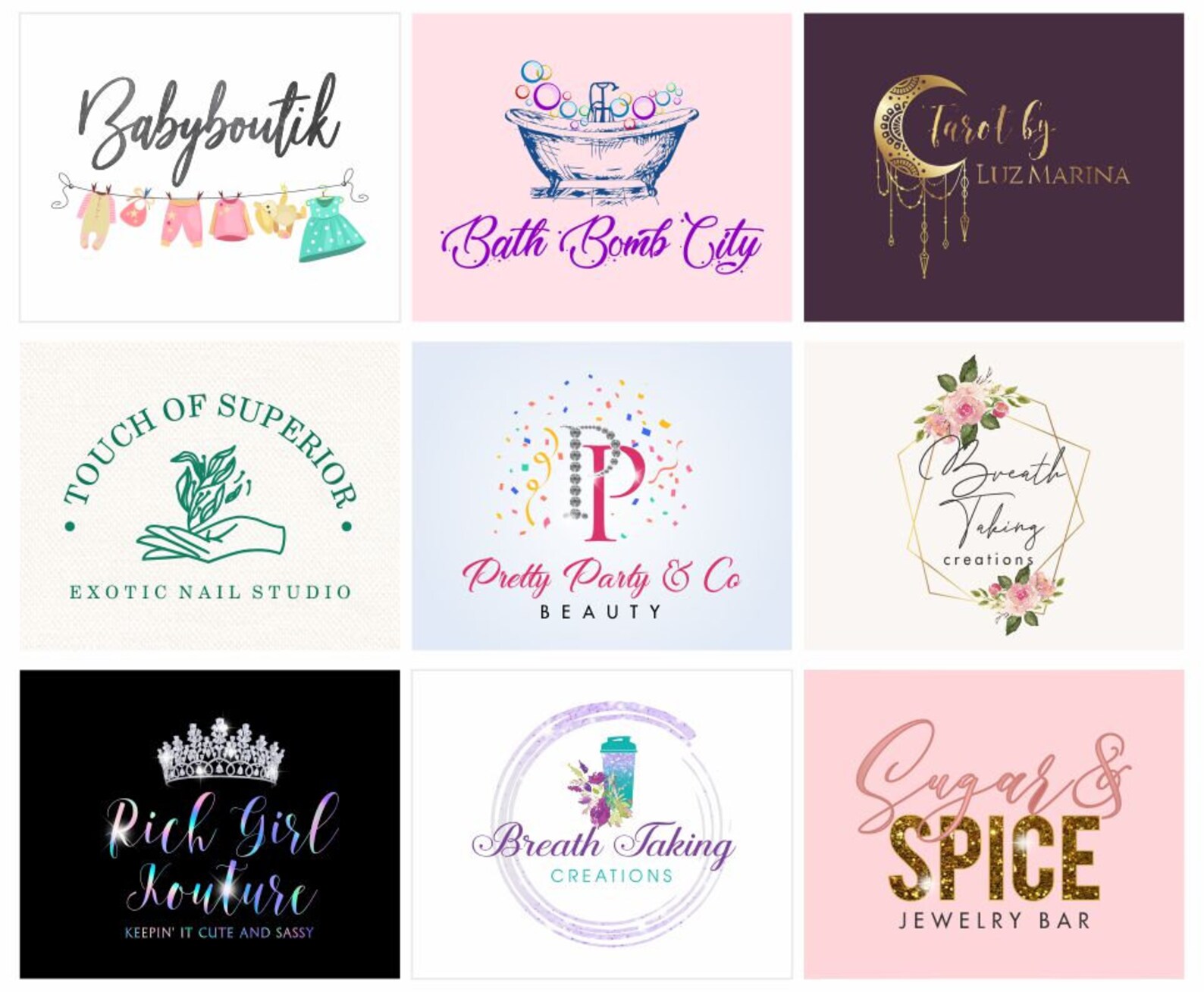 Custom Design Logo Design Business Logo Social Media Logo - Etsy