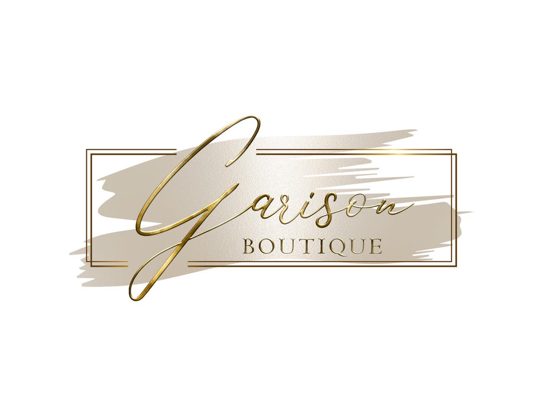 Gold Logo, Logo Design Custom for Business, Logo Design, Logo Design ...