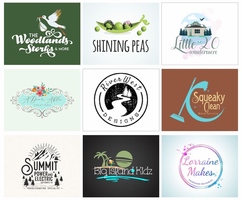 Custom Design Logo Design Business Logo Social Media Logo - Etsy