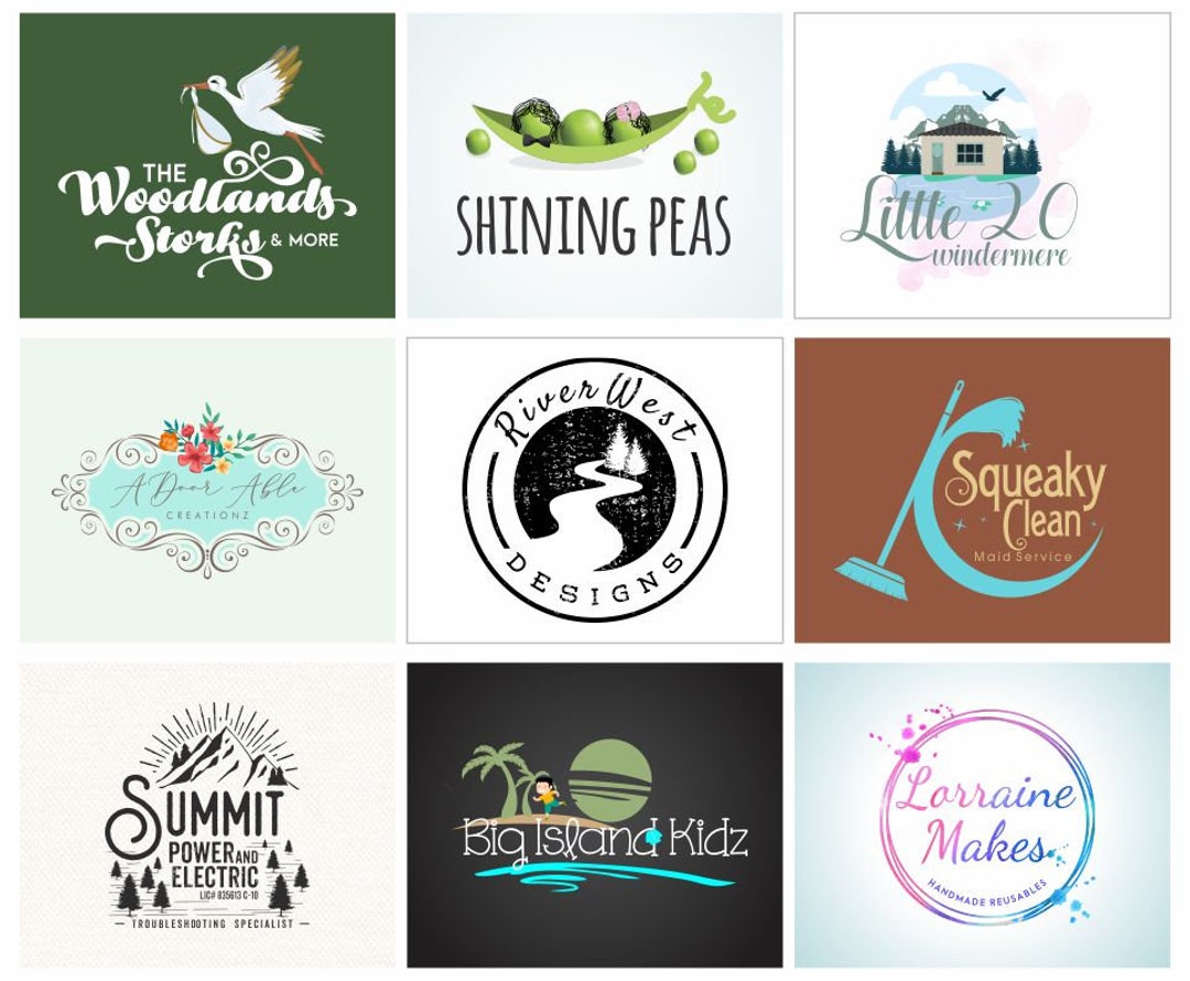 Custom Logo Design, Logo Design, Logo, Logos Watercolor Logo, Logo ...