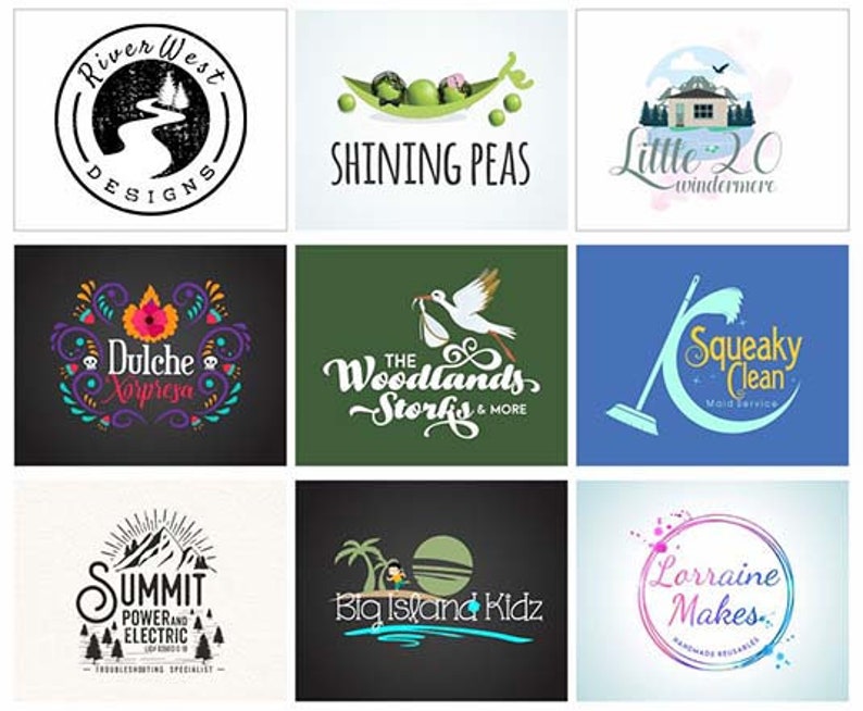 Custom Logo Design and Social Media Facebook Cover Insta | Etsy