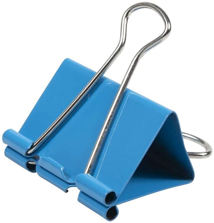 Binder Clips-Planner Clips-Rose Gold-Green-Blue-Lavender-Pink | Etsy