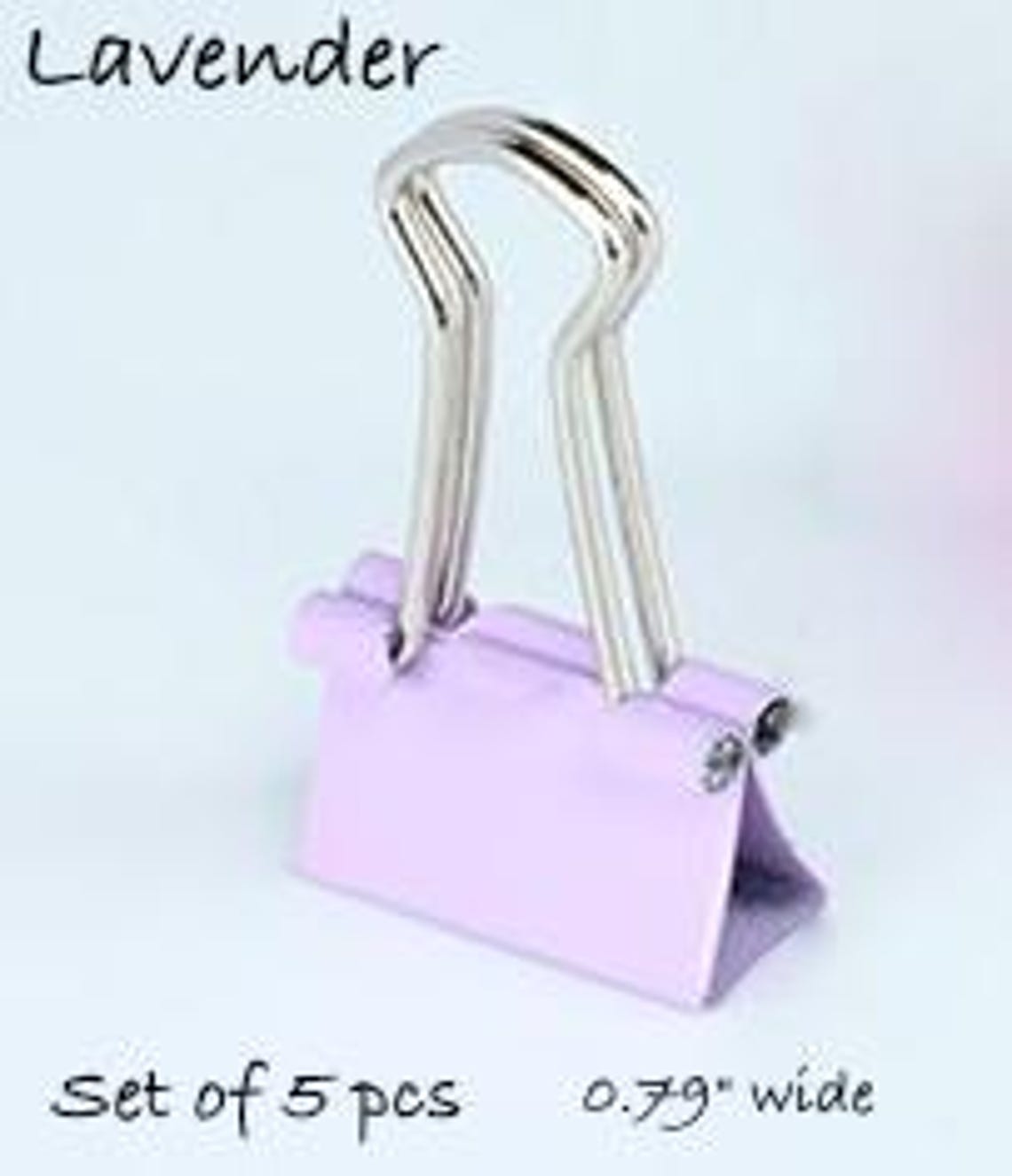 Binder Clips-planner Clips-rose Gold-green-blue-lavender-pink ...