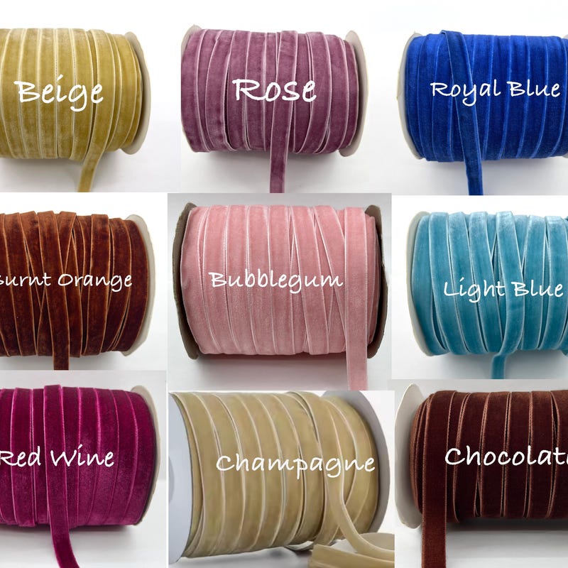 Stretch Ribbon 1/8 - Etsy