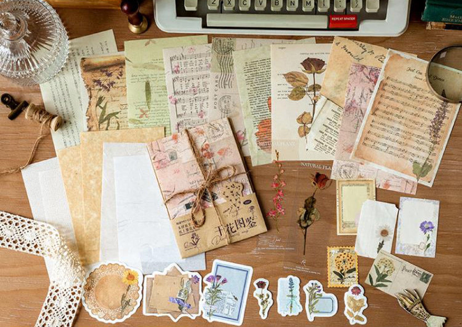 Paper Ephemera Collection Paper Pattern and Textured Paper - Etsy