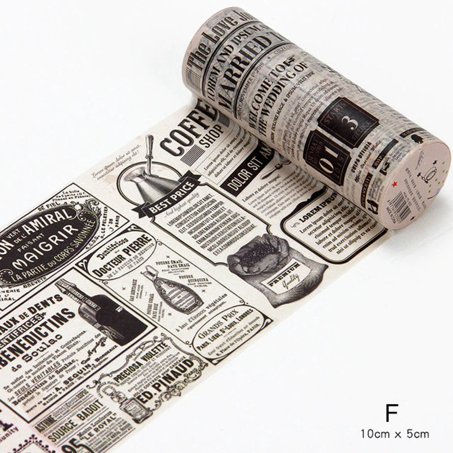 Large Washi Tape, Old Map Washi Tape, Nautical Washi Tape,vintage Ads ...