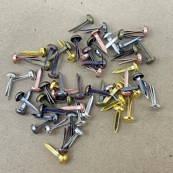 Metal Brads - Etsy
