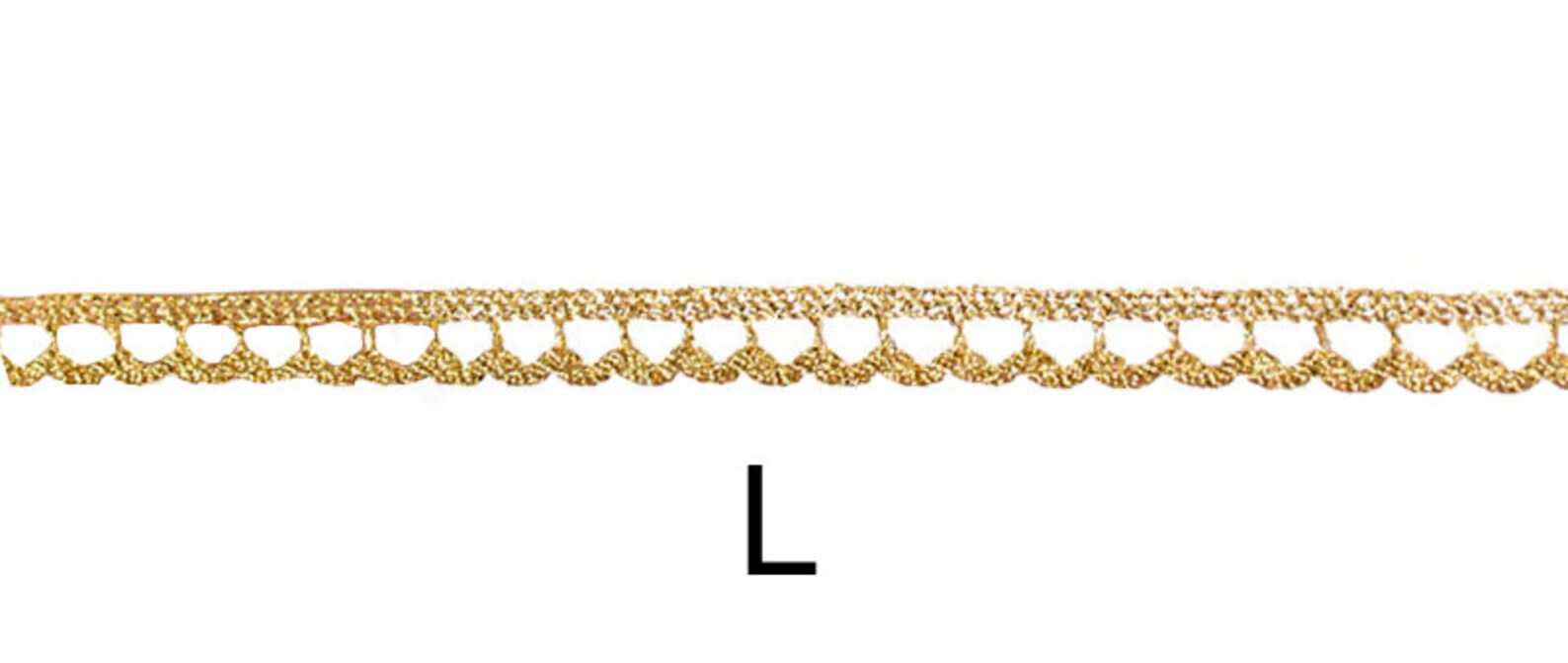 Gold Metallic Lace Gold Lace Gold Braid Gold Trim by the | Etsy