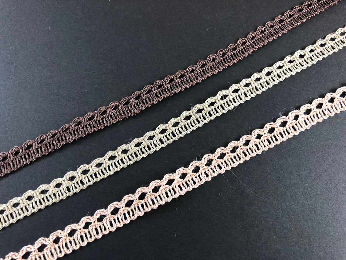 3/8 Gimp Braid Trim french Gimp Braided scroll Braid - Etsy