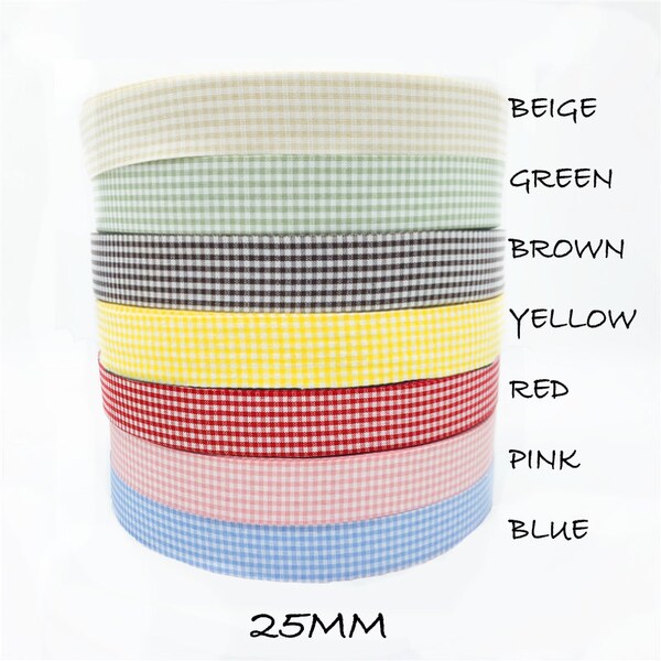 Checkered Ribbon - Etsy