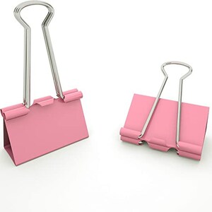 Binder Clips-planner Clips-rose Gold-green-blue-lavender-pink ...