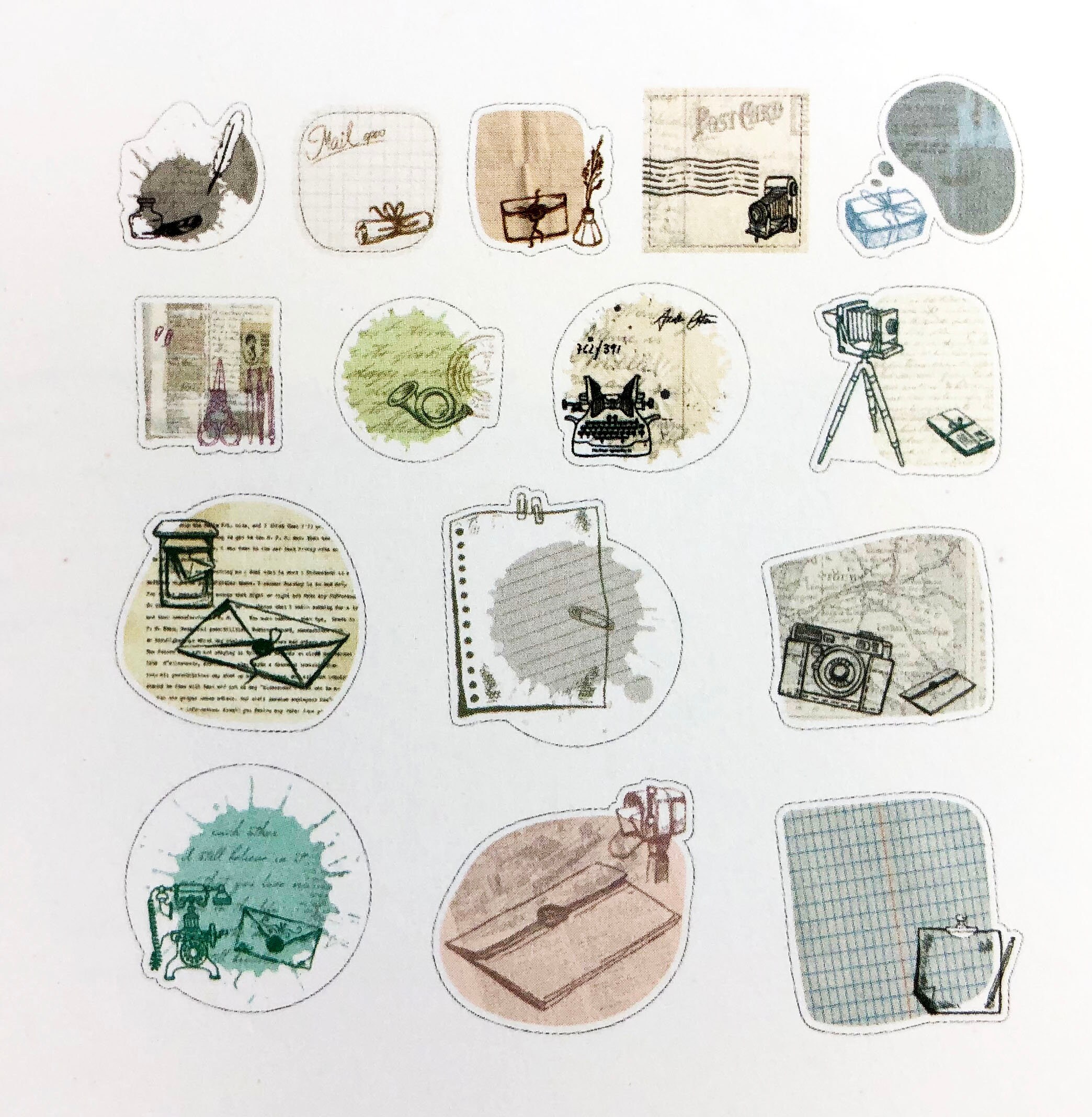 Movie Ticket Sticker Vellum Sticker Notes Sticker Numbers - Etsy