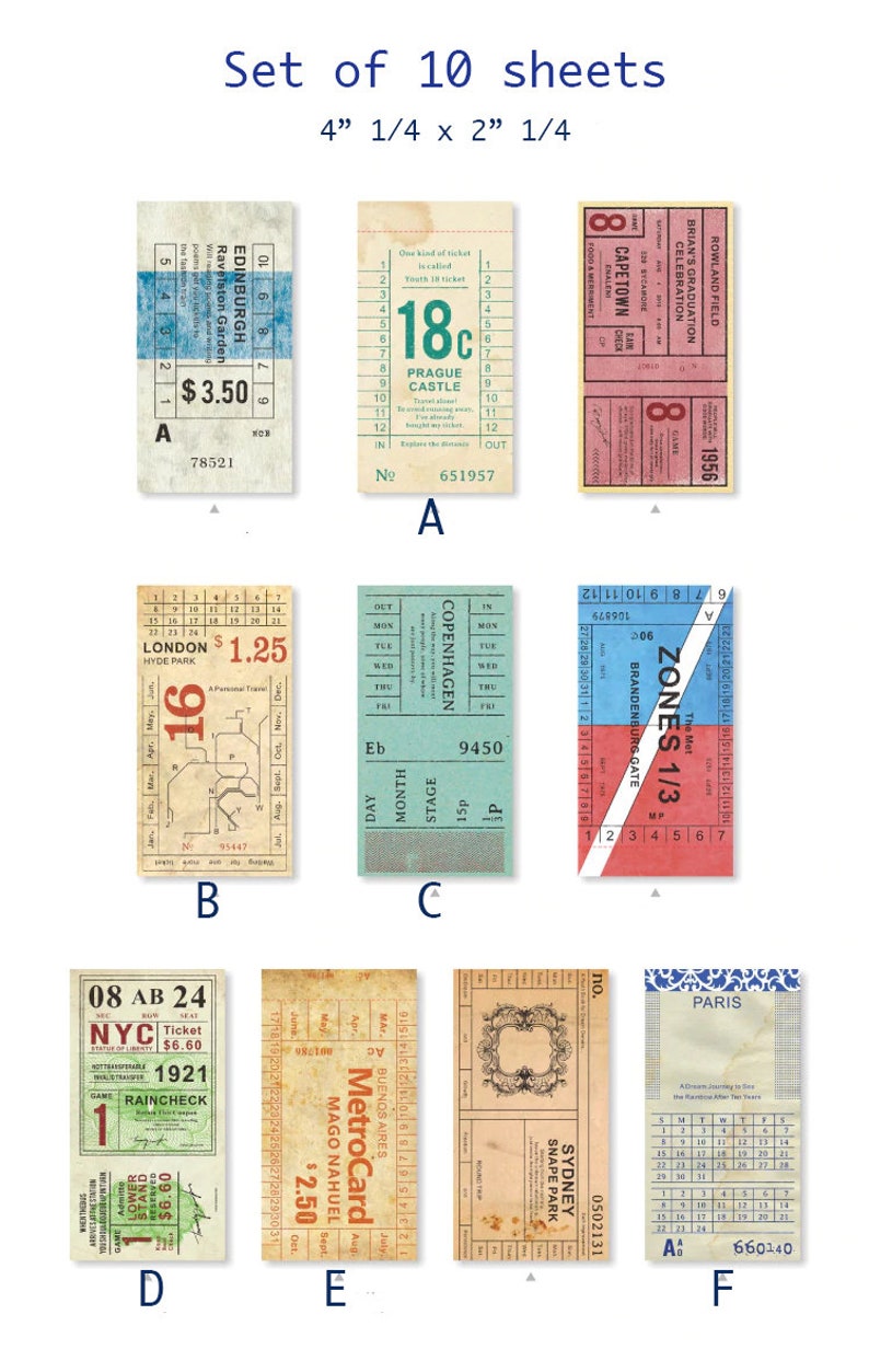 Travel Record Paper Ephemera Vintage Ticket Travel Form | Etsy