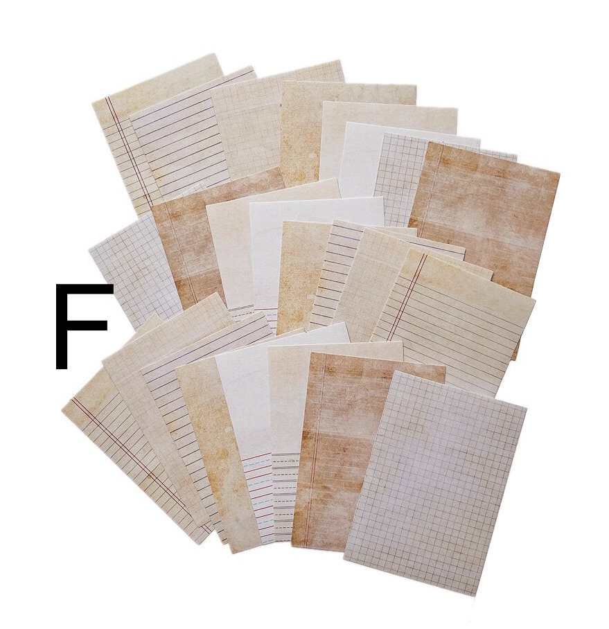 Vellum Paper Sheets: Junk Journal Scrapbook Collage, Black & White - Etsy