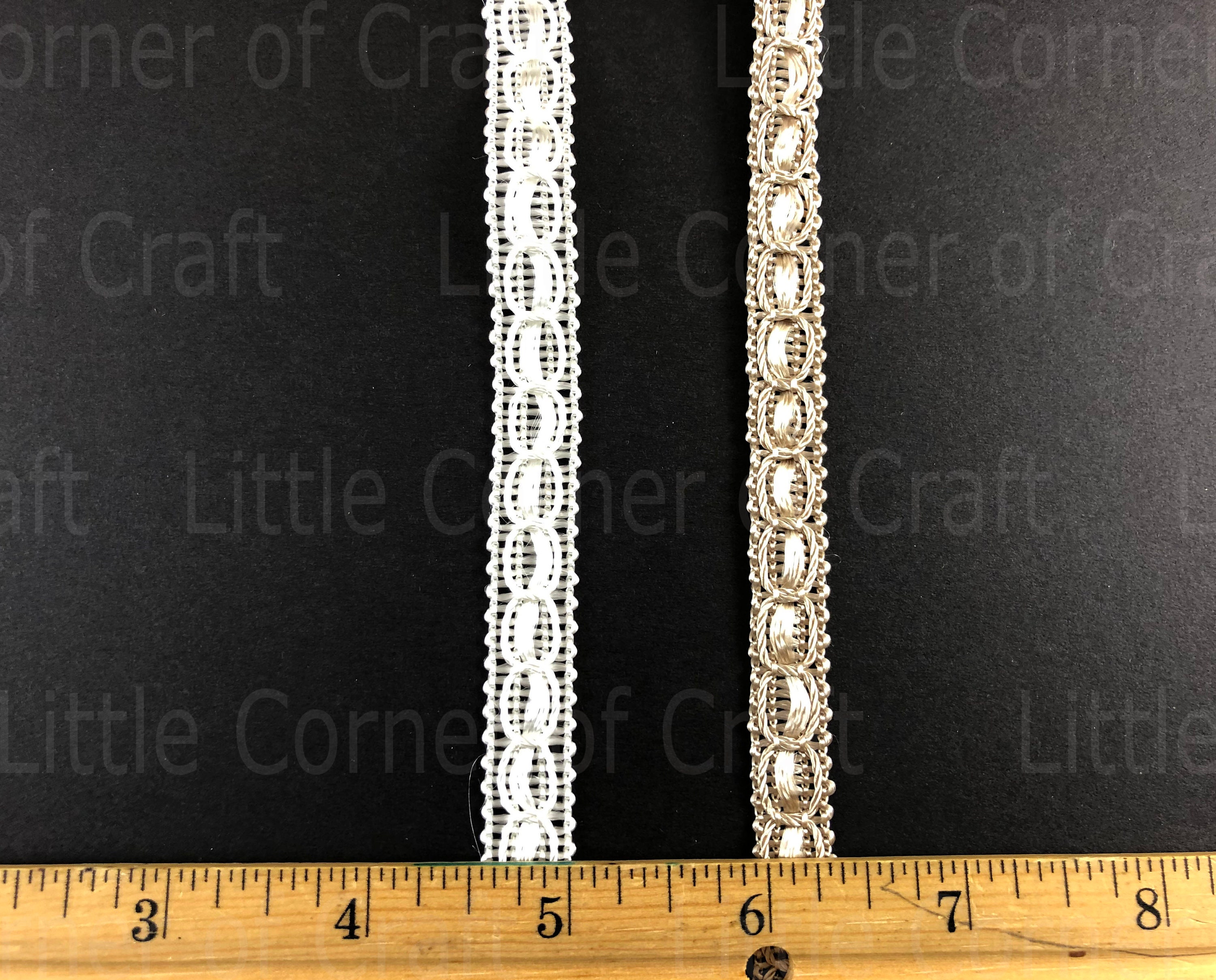 3/8 Gimp Braid Trim French Gimp Braided Scroll Braid | Etsy