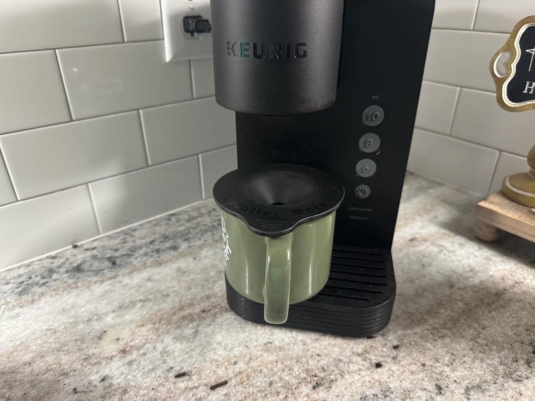 Splatter Mate Coffee Splash Guard – Keurig Drip Catcher | Single Serve ...