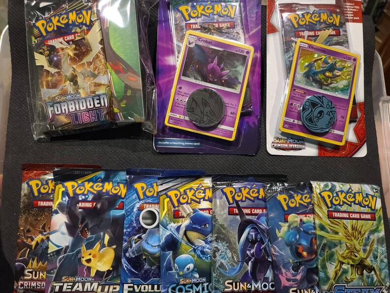 Pokemon Booster Pack Bundle Lot - Etsy