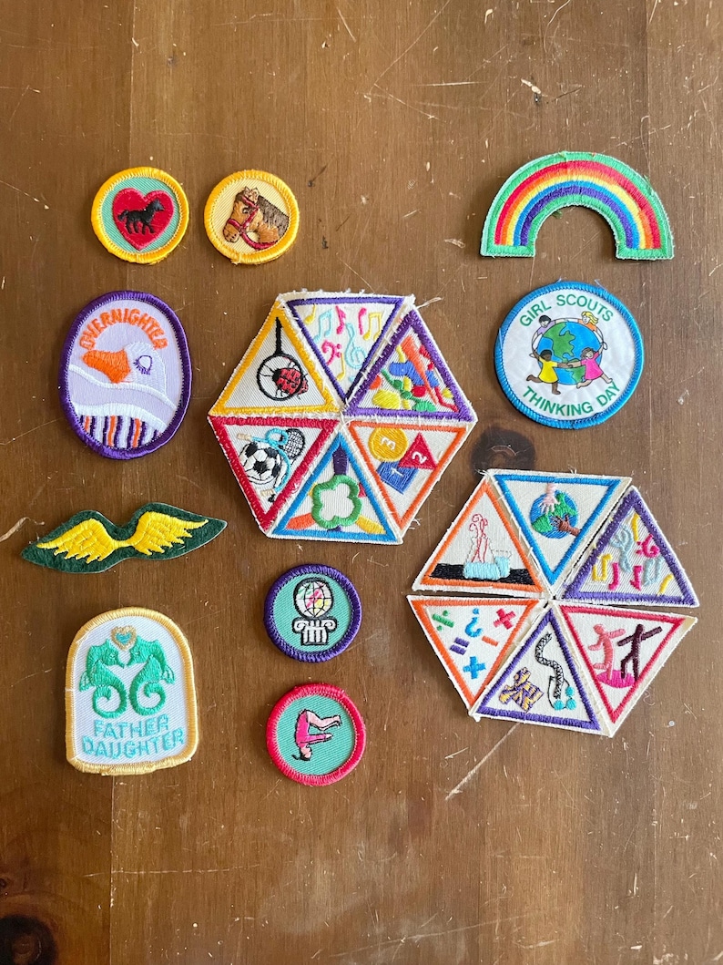 Vintage Girl Scout Patches, Girl Scout Badges - Etsy