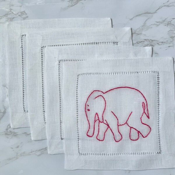 Elephant Napkins - Etsy