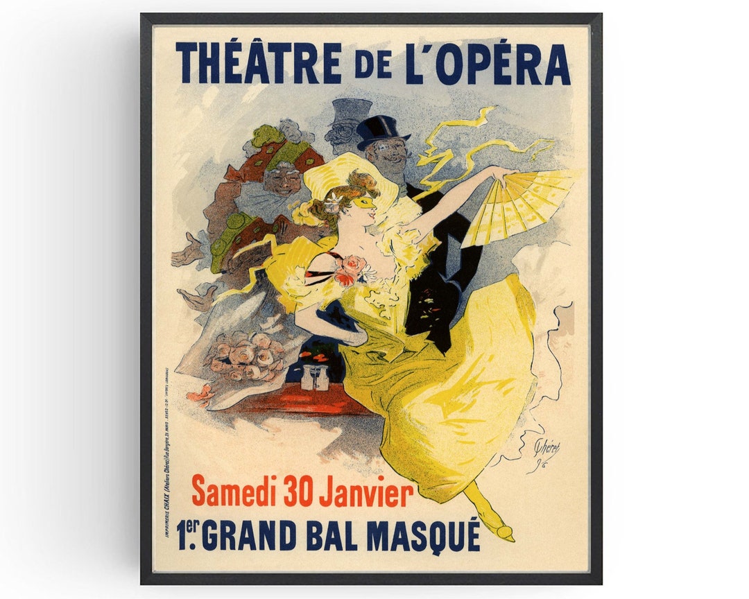 Vintage Theatre Advertising Prints French Opera Poster, Home Ideas ...