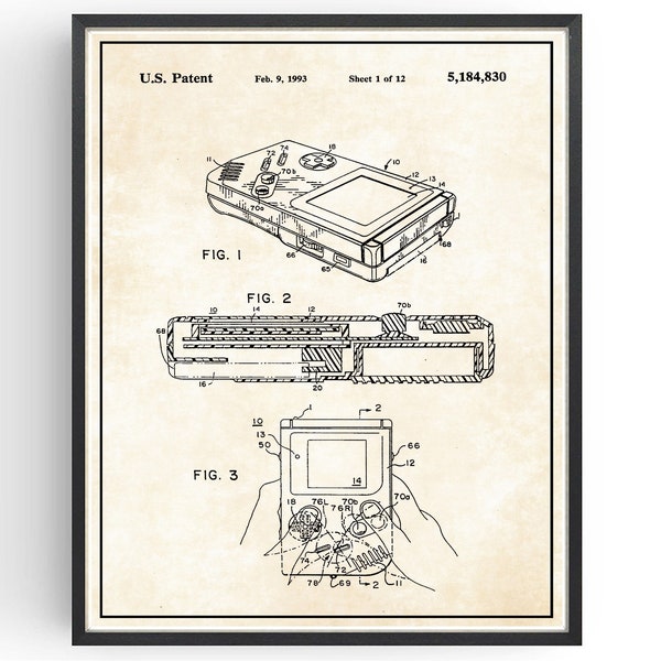 Nintendo Blueprint - Etsy