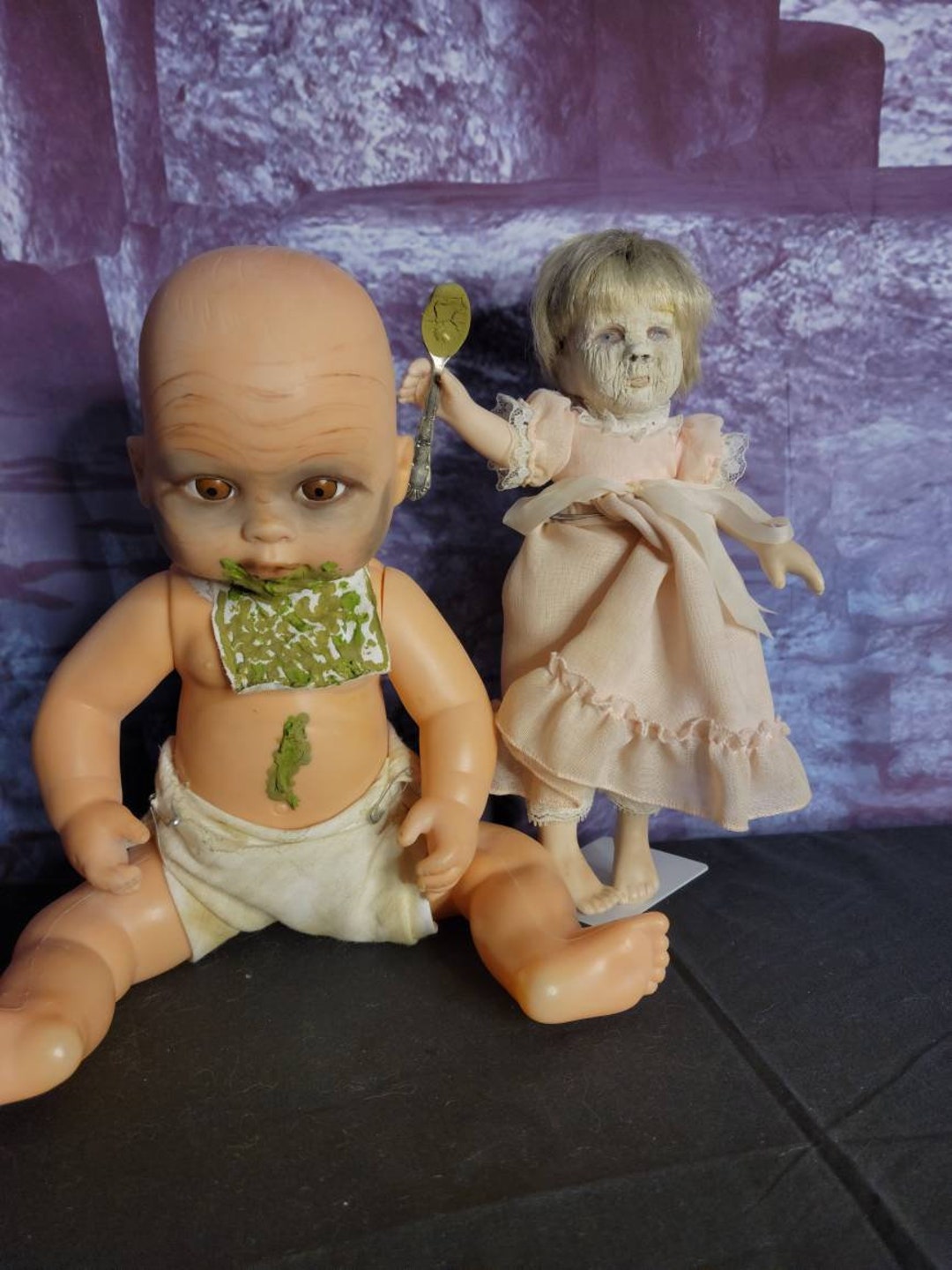 Creepy Doll Horror Doll Goth Doll OOAK Doll 13 Ghosts Inspired the ...
